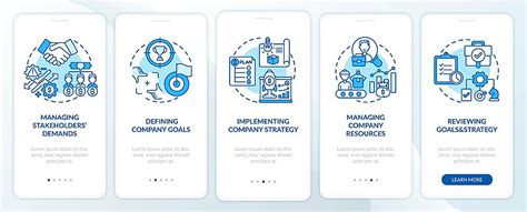 Top Management Tasks Vector Infographic Template Graphic Linear