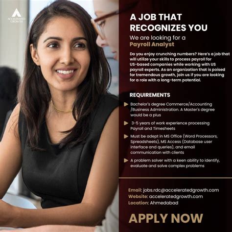 Bhoomi Lila On Linkedin Nowhiring Payroll Payrollspecialist Hrjobs