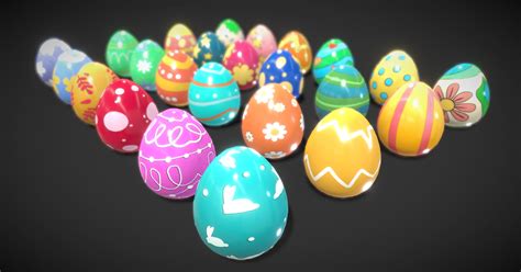 Collections Easter Eggs 5 3d Props Unity Asset Store