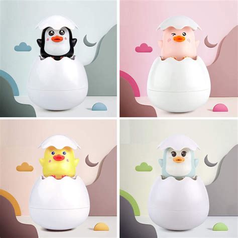 Baby Bath Toys Easter Egg Sprinkler Bath Wet Toy Hidden Duck
