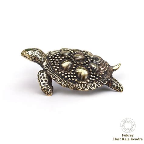 Brass Turtle Statue Turtle Figure Turtle Sculpture Collectible