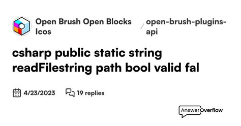 ```csharp Public Static String Readfilestring Path Bool Valid