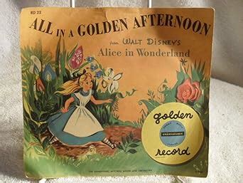 Disneys Alice In Wonderland Golden Record All In A Golden