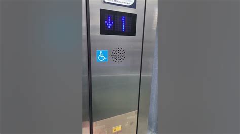 후지테크 엘리베이터 한번 더 호출버튼을 눌러주세요 Youtube