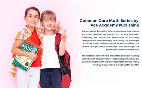 6th Grade Math Workbook Commoncore Math Workbook Publishing Ace