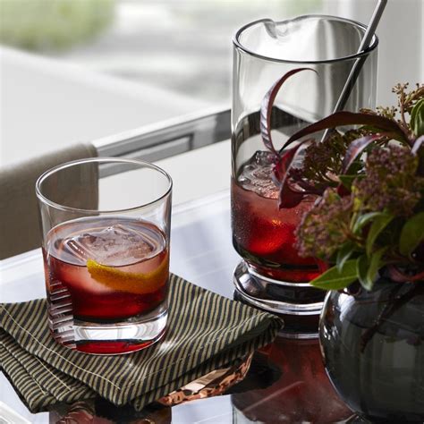 Williams Sonoma X Billy Reid Double Old Fashioned Glasses Williams Sonoma