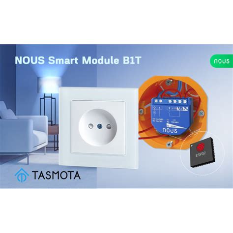 Nous Module Wifi Tasmota Onoff Esp32 10a Dc 16a Ac