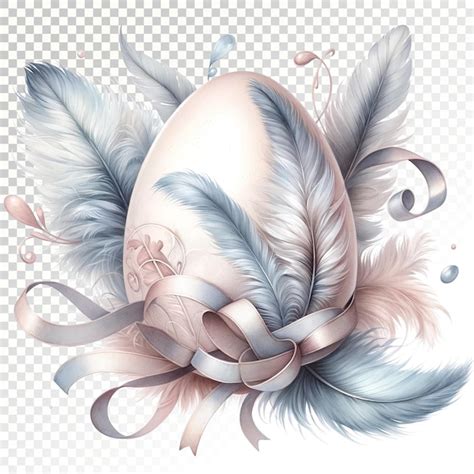 Premium Psd Hoppy Easter Decorative And Creative Easter Egg Clipart