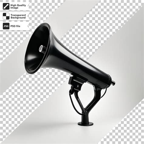 Premium Psd A Speaker That Is On A Screen With The Words Quot Sound