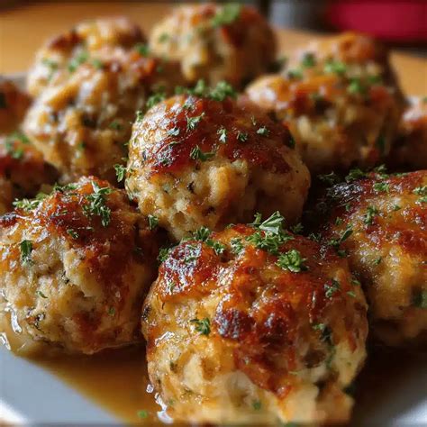 Turkey Stuffing Balls