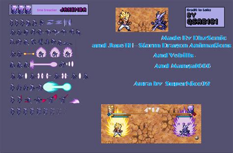 Lsw Time Breacker Janemba Sprite Sheet By Thedbzsonicrpg1765 On Deviantart