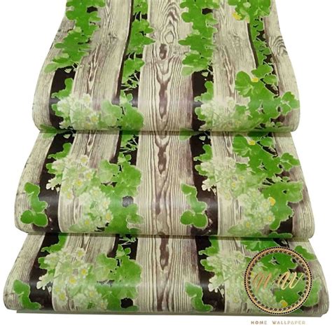 Jual Wallpaper Dindind Motif Pagar Daun Hijau Mewah Kekinian 3d Stiker