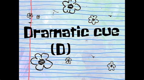 Spongebob Music Dramatic Cue D Youtube