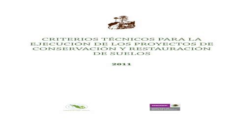 Criterios TÉcnicos Para La EjecuciÓn De Los Proyectos De · 6