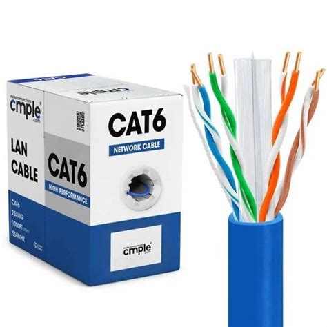 3 Meter Cat6 Cable Box 4 Pair Ftp At ₹ 6300 Box In Bengaluru Id 2852798716930