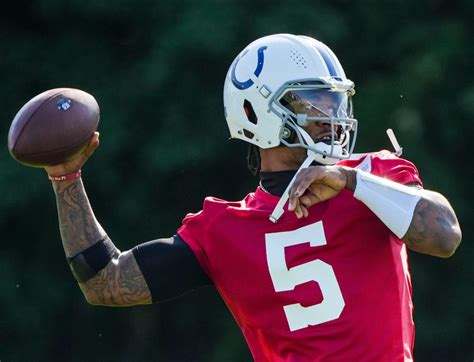 Indianapolis Colts Qb Anthony Richardson Wednesday Practice Update