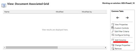 How To Add Sharepoint Document Columns To D365 Document Associated Grid View New Dynamic