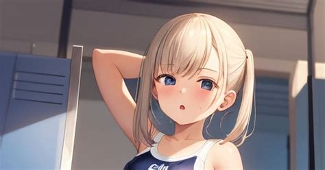 スク水 無題 りんのイラスト Pixiv