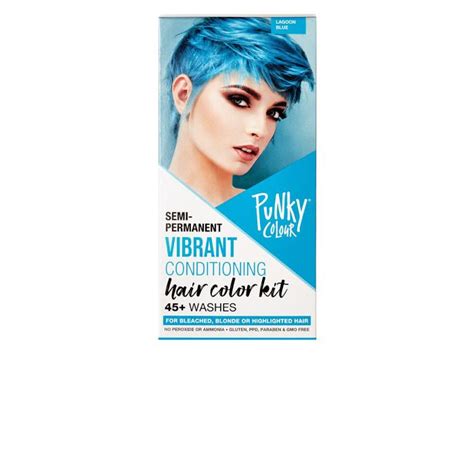 Punky Colour Semi Permanent Hair Color Kit Lagoon Blue 91046 Beauty