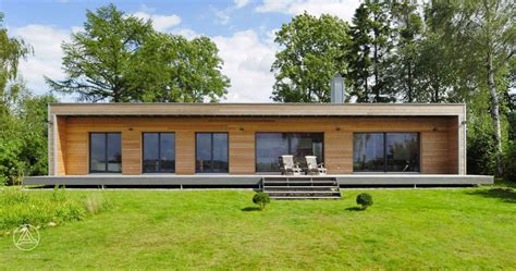 Hausfassade Modern Bungalow Haus Deko Ideen