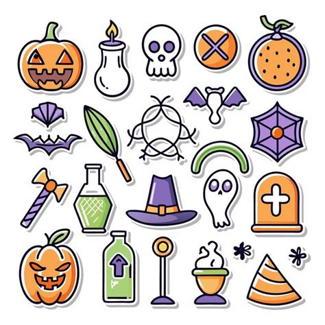 Premium Vector Collection Of Or Hallowee