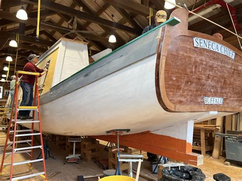 Industrial History Erie Canal Seneca Chief Replica Canal Boat