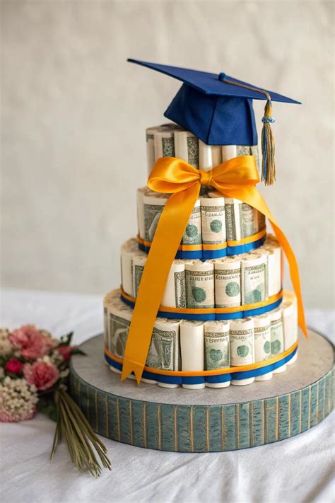 16 Creative Graduation Money Cake Ideas Diy Sprout