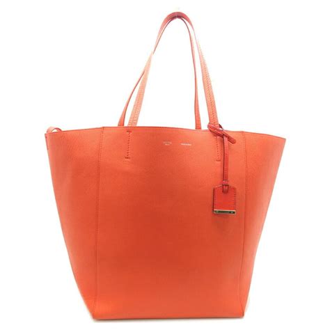 Céline Phantom Orange Leather Ref 817055 Joli Closet