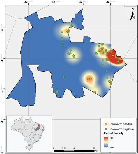 Mapping On The Distribution Of Hookworm Infection Municipalities