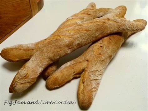 Playing With Bread Fig Jam And Lime Cordial