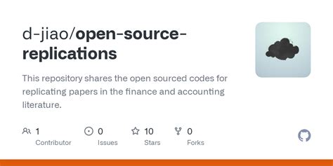 Github D Jiaoopen Source Replications This Repository Shares The