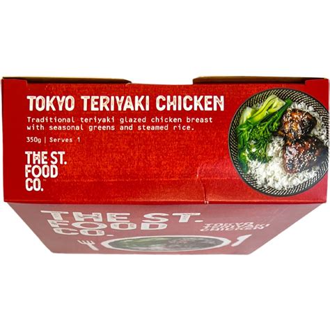 The St Food Co Tokyo Teriyaki Chicken Frozen Meal 350g Woolworths