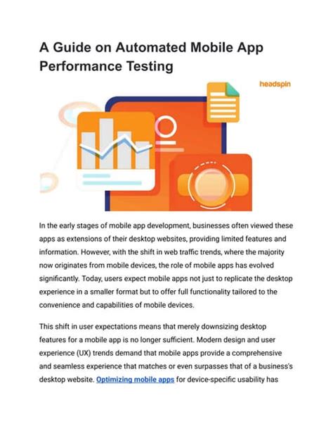 A Guide On Automated Mobile App Performance Testing Pdf