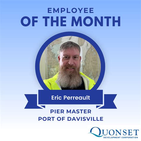 Qdc Announces First Ever Employee Of The Month Quonset Development