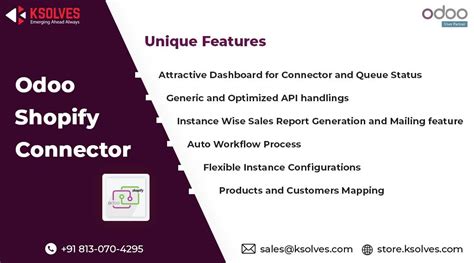 ensure rapid business growth with odoo shopify connector ksolves