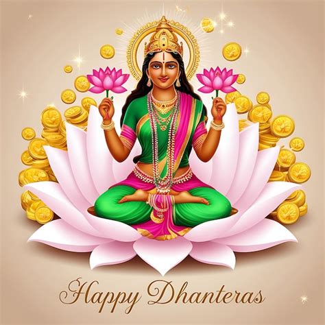 Happy Dhanteras Premium Ai Generated Image