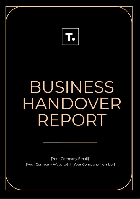 Free Handover Report Templates Equipment Handover Document Template Get Top Document Resources