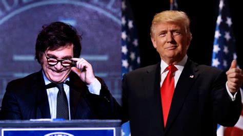 Milei Dice Que Busca Reunión Con Trump El Gobierno De Argentina