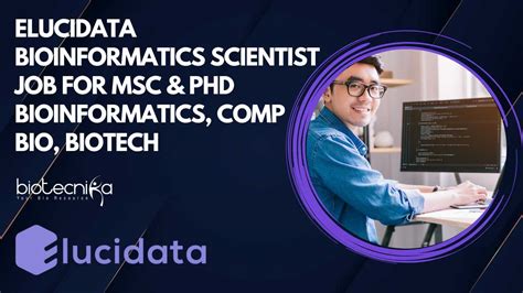 Elucidata Bioinformatics Scientist Job For Msc And Phd Bioinformatics