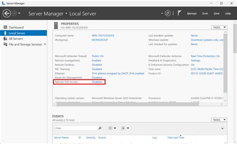Windows Server 2025 OpenSSH an Bord Support für winget WindowsPro