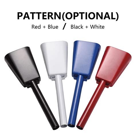 Vaca Sino De Percussão Com Alça Pacote Com 2 Sinos De Ferro Para Festas E Decorações Escolares