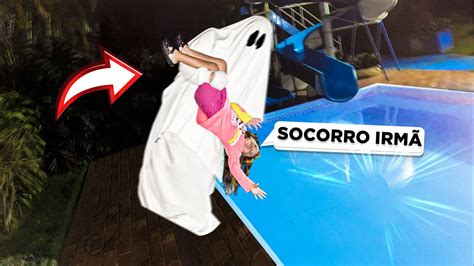 O Fantasma Tentou Afogar Minha IrmÃzinha Na Piscina De Madrugada Youtube