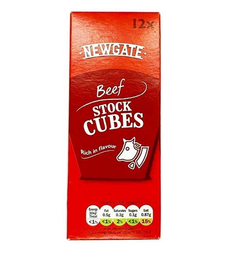 Newgate Beef Stock Cubes 12pcs Sauces And Cooking Pastes