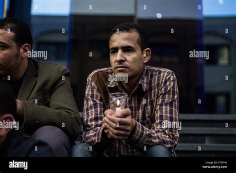 Egyptian Journalists Light Candles During A Vigil For Mayada Ashraf An Egyptian Journalist Who