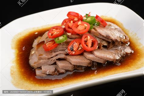 香辣口条中国菜系食品餐饮摄影汇图网