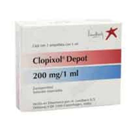 Prospecto De Clopixol Depot 200 Mgml Solucion Inyectable En España