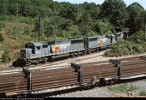 Sbd 8527 Seaboard System Emd Sd50 At Cartersville Georgia By George W