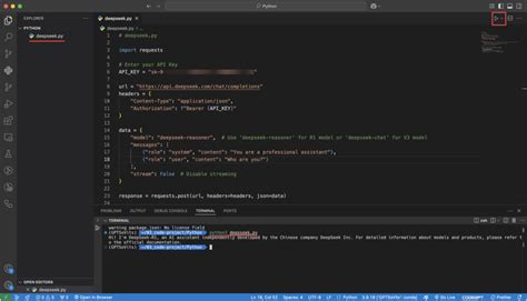 How To Call The Deepseek R Api Using Python An In Depth Step By Step
