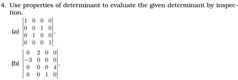 solved 2 compute the determinant of the following matrix 2