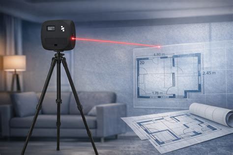 Room Scanner Device For Fast And Accurate Interior Measurements 2d Scanner